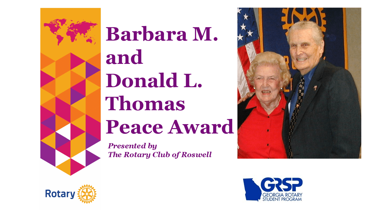 GRSP’s Biral, Jin Honored Duo for Thomas Peace Awards - Rotary District ...